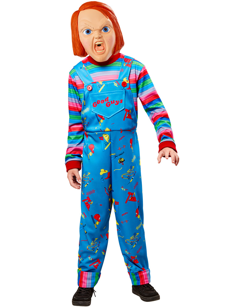 Official Child's Chucky Costume and Mask – Midlands Fancy Dress Redditch