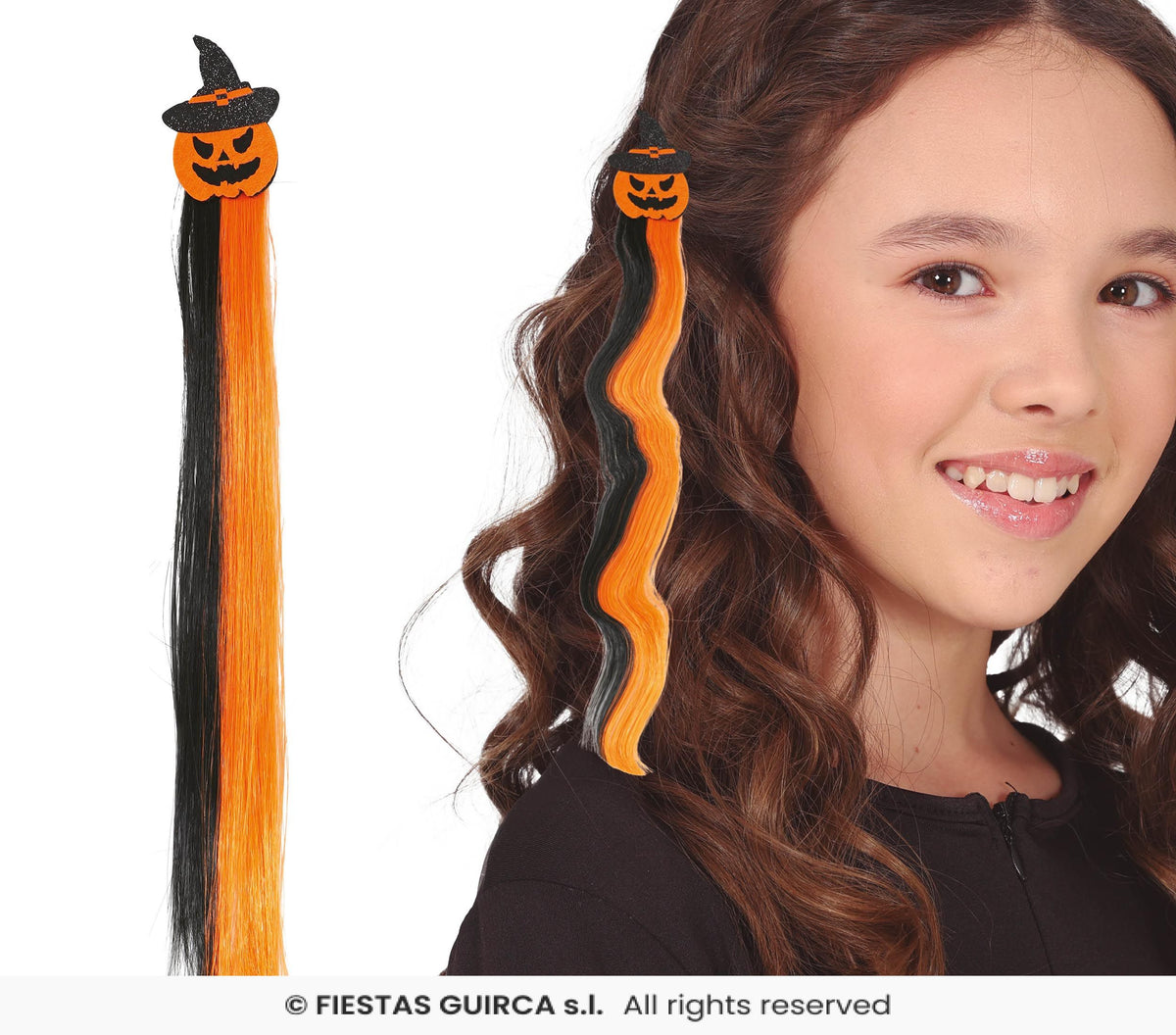 Pumpkin Witch Hair Extension – Midlands Fancy Dress Redditch