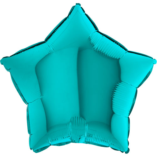 18 Inch Tiffany Blue Star Foil Balloon – Midlands Fancy Dress Redditch