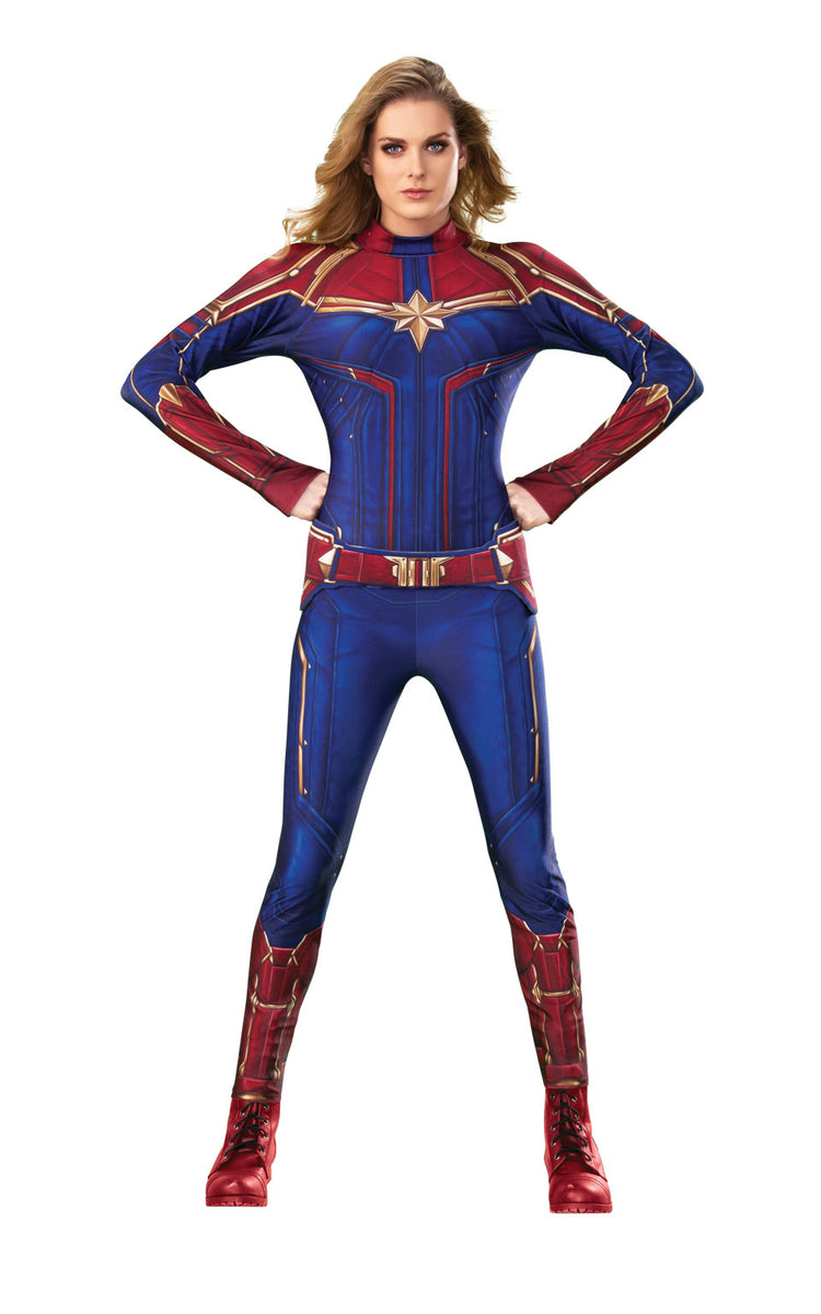 Captain Marvel Hero Suit Costume – Midlands Fancy Dress Redditch