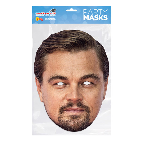 Leonardo DiCaprio Card Mask – Midlands Fancy Dress Redditch