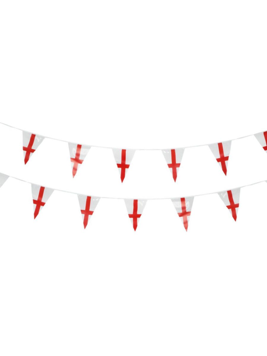 England Flag Triangle Bunting – Midlands Fancy Dress Redditch
