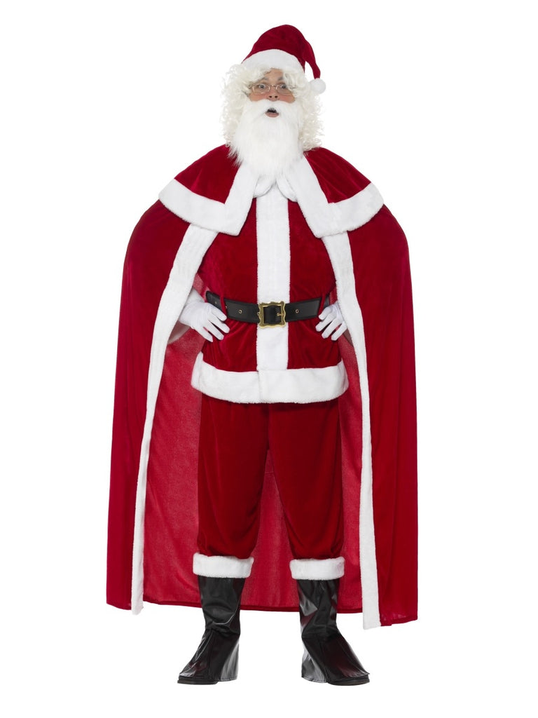 Deluxe Santa Costume with Cape – Midlands Fancy Dress Redditch