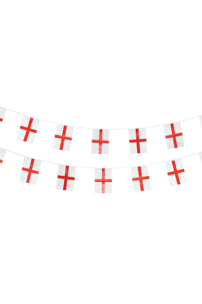 England Flag Rectangle Bunting – Midlands Fancy Dress Redditch