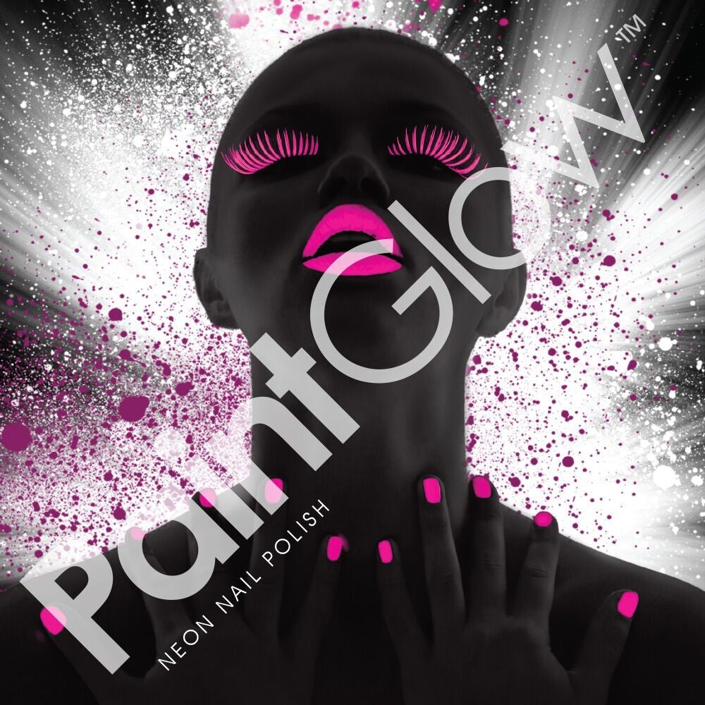 Paintglow Neon Red UV Nail Polish – Midlands Fancy Dress Redditch