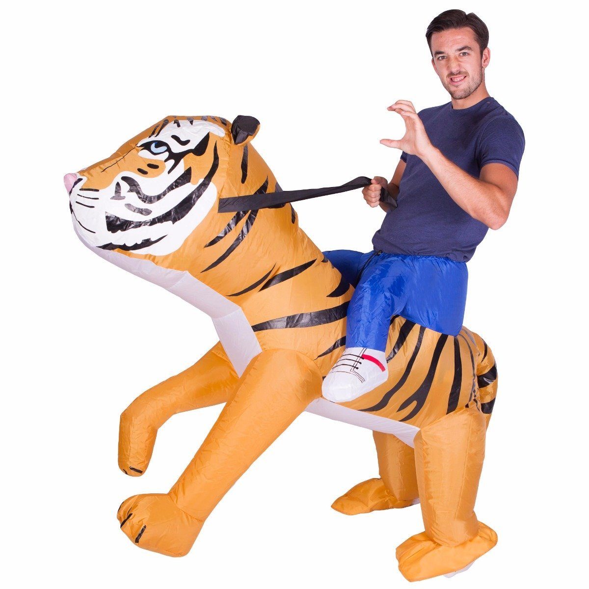 Inflatable Ride-On Tiger Costume – Midlands Fancy Dress Redditch